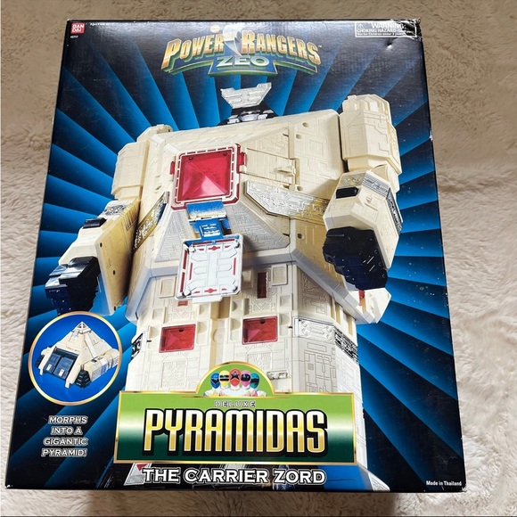Power Ranger | Toys | 996 Power Rangers Zeo Deluxe Pyramidas Carrier ...